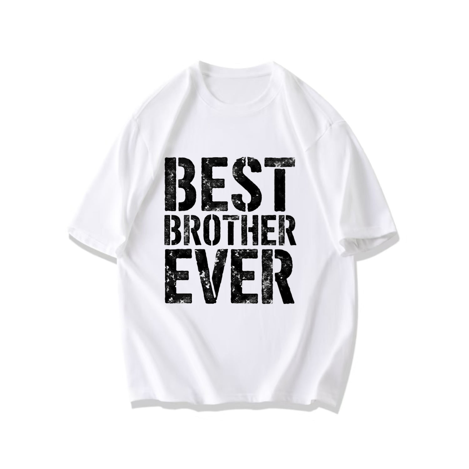 Best Brother Ever T Shirt Black Text Graphic Design For Brothers Family ...