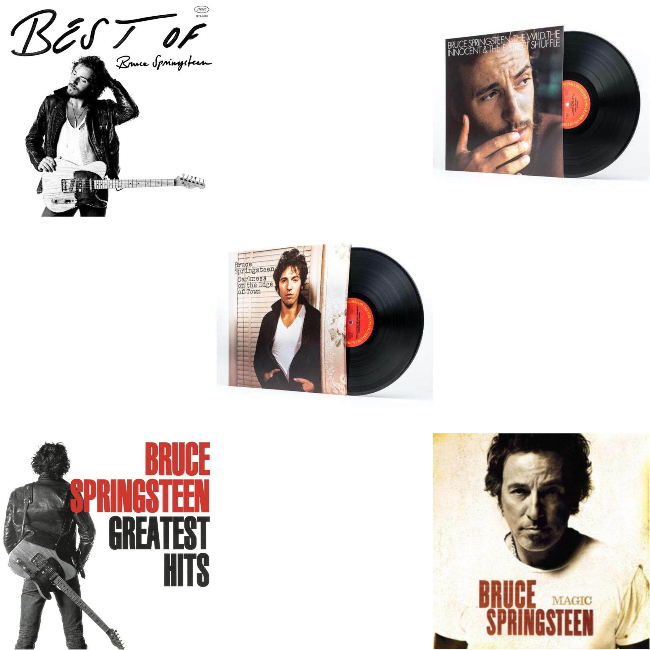 Best Of Bruce Springsteen (2LP) & Greatest Hits (2 LP/150G Vinyl/Dl ...