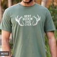 Best Buckin Dad Ever Shirt Funny Hunting outdoors Father Daddy tee ...