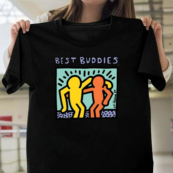 Best Buddies Fun Nostalgic Friendship 80s 90s Cartoon, Style Graphic ...