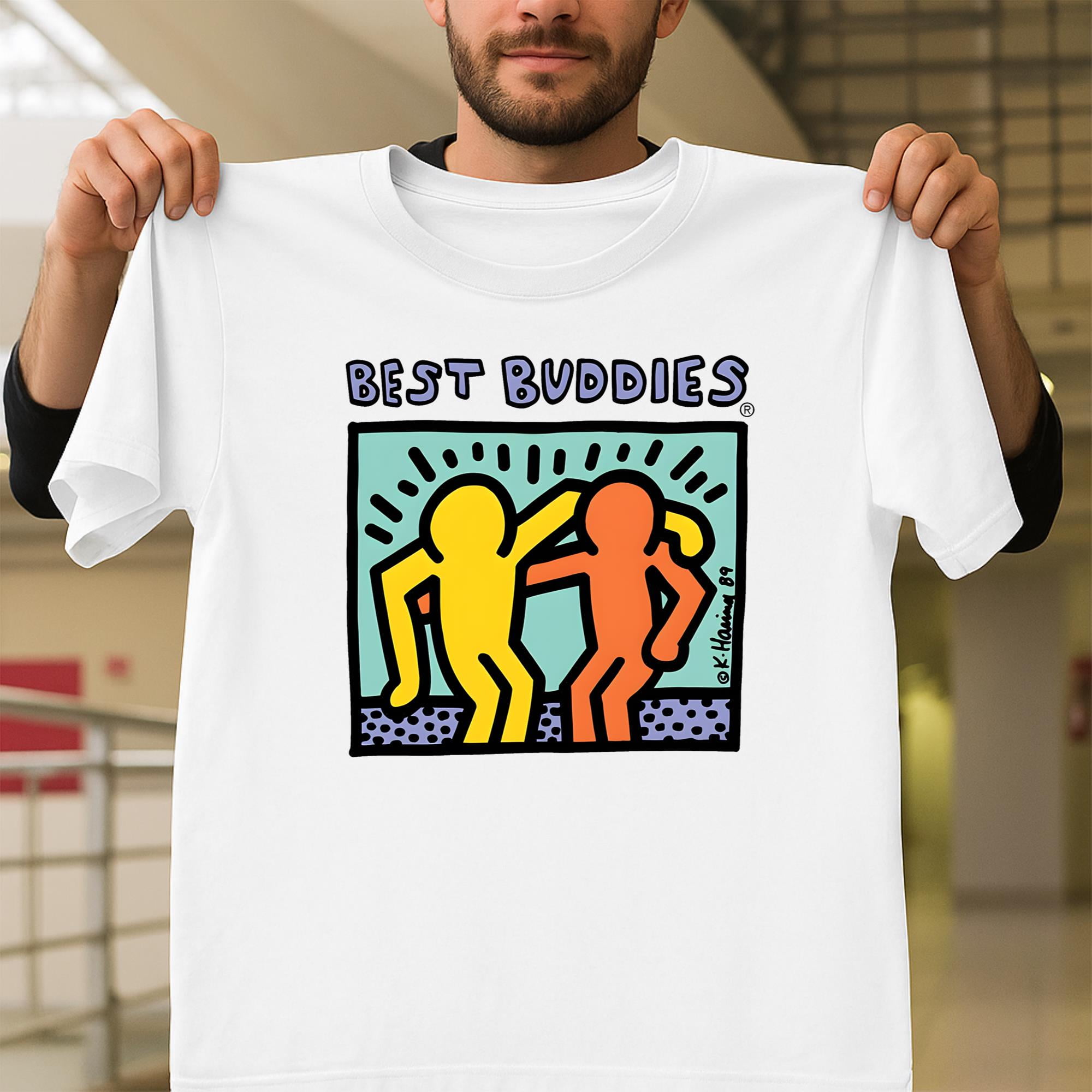Best Buddies Fun Nostalgic Friendship 80s 90s Cartoon Unisex T-Shirt ...