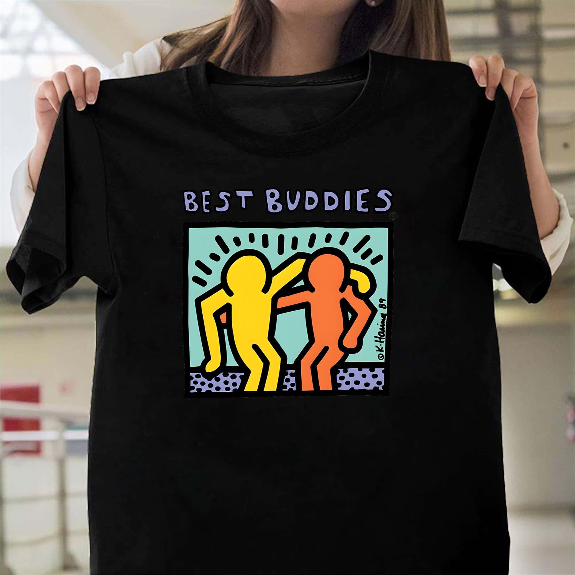 Best Buddies Nostalgic Friendship 80s 90s Cartoon Graphic Unisex T ...