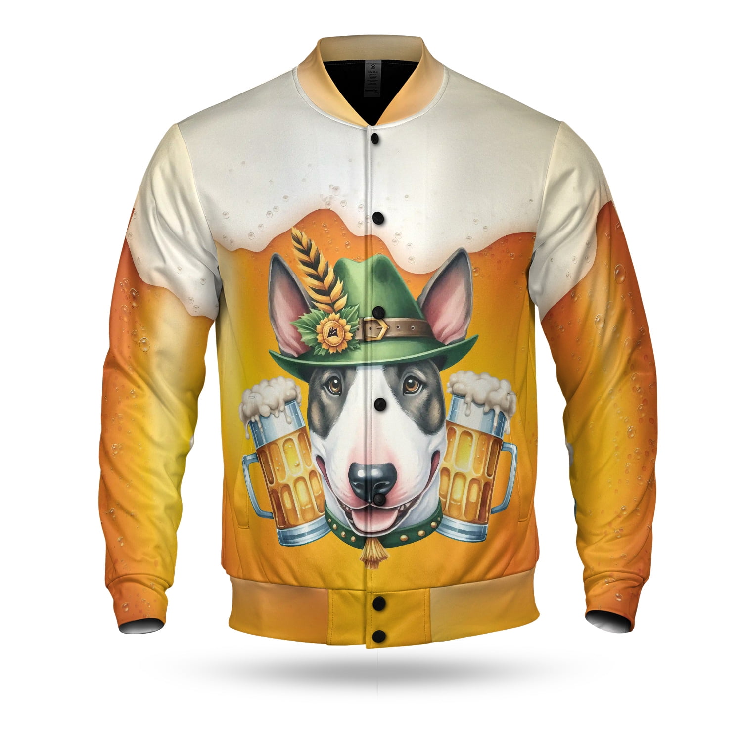 Best Bull Terrier Dad Proud Beer Lover Happy Oktoberfest All Over Print ...