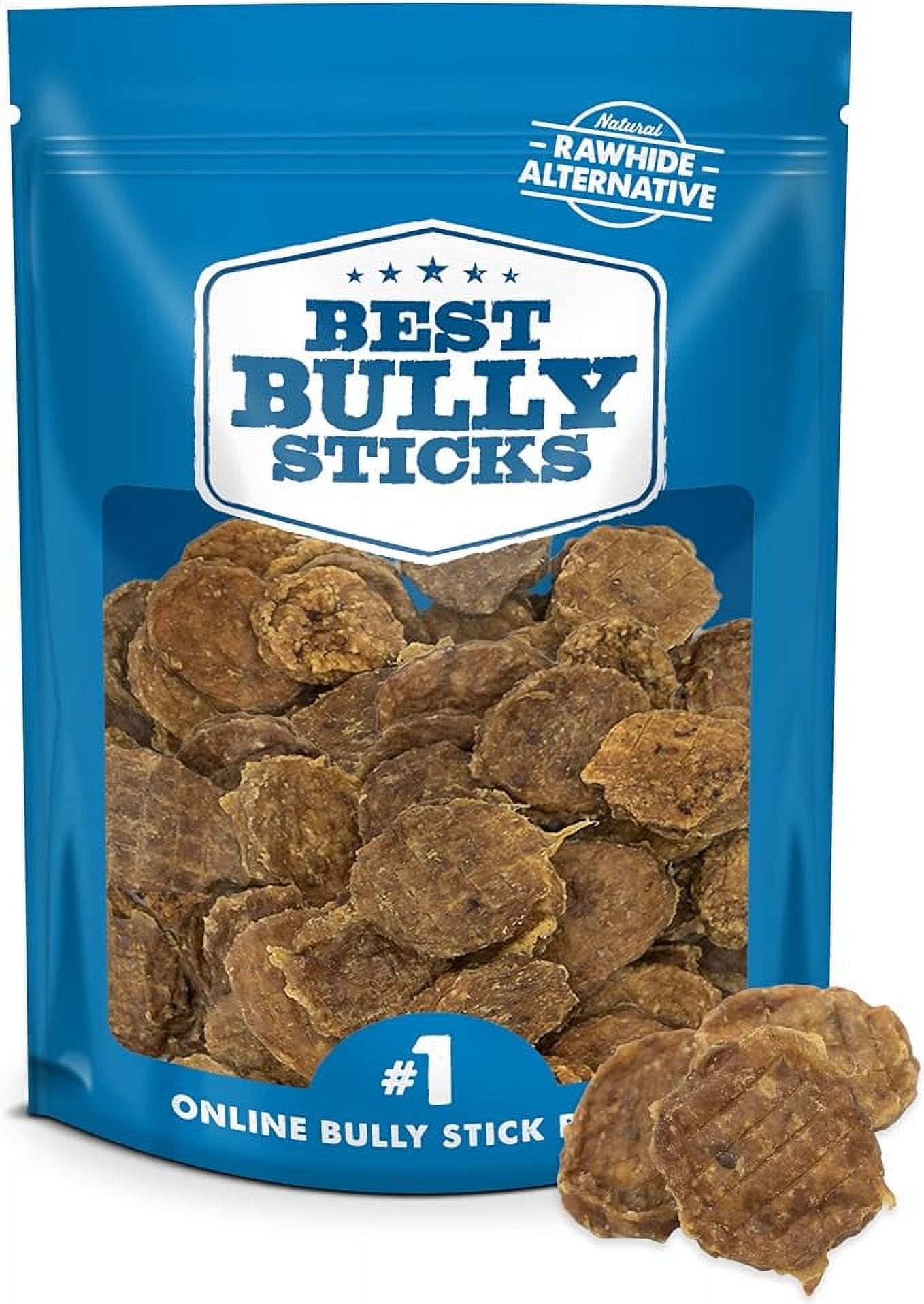 Best Bully Sticks 100% Beef Bully Stick Slider Crunchy Dog Treats (8oz ...