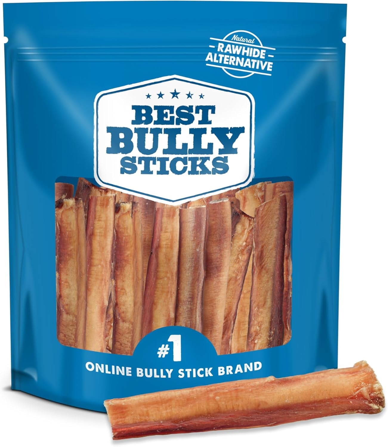 Best Bully Sticks 6 Inch Thick Bully Sticks - 18 Count (Pack of 1 ...