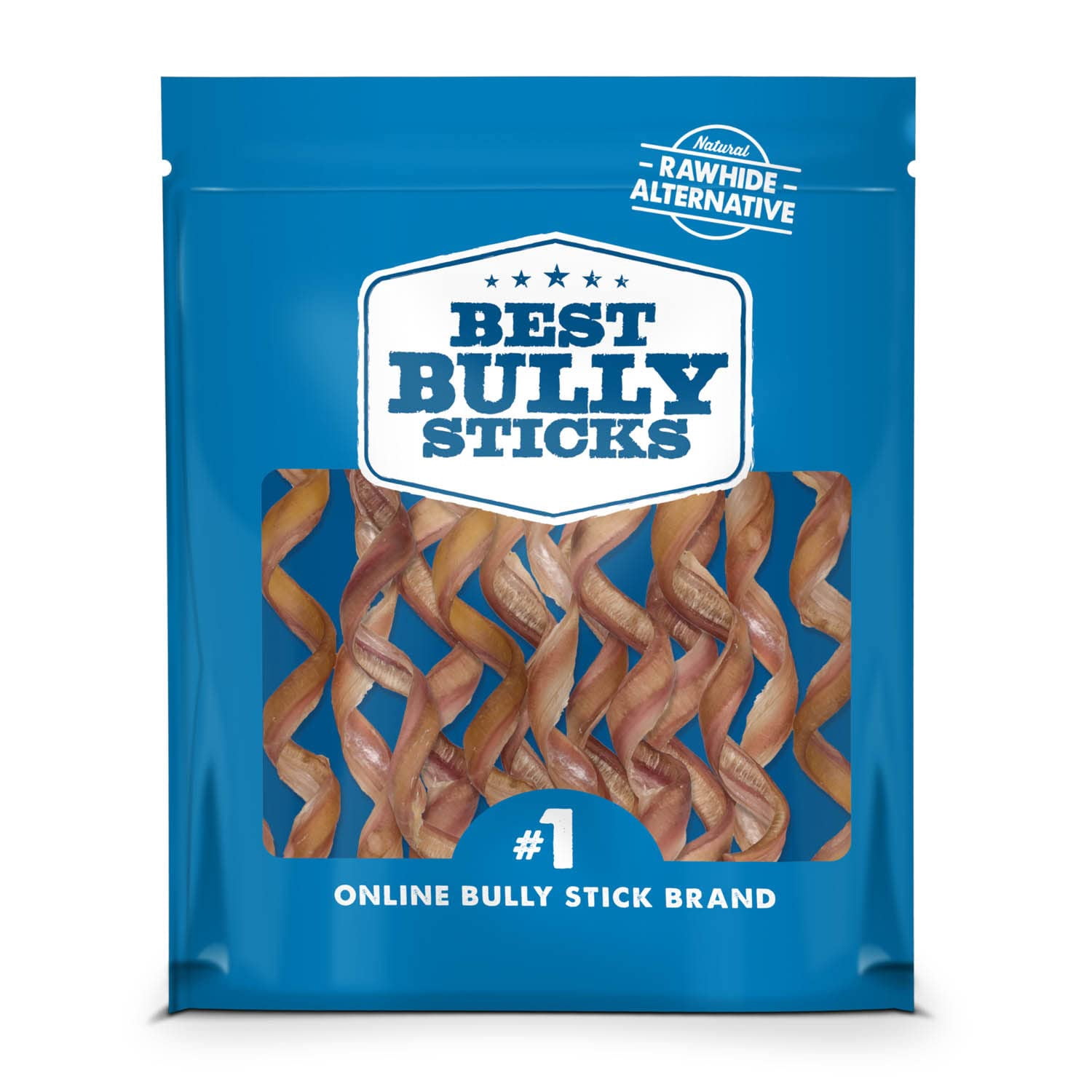 Best Bully Sticks Curly TMA2 Beef Collagen Sticks - 9 Inch 10 Count ...