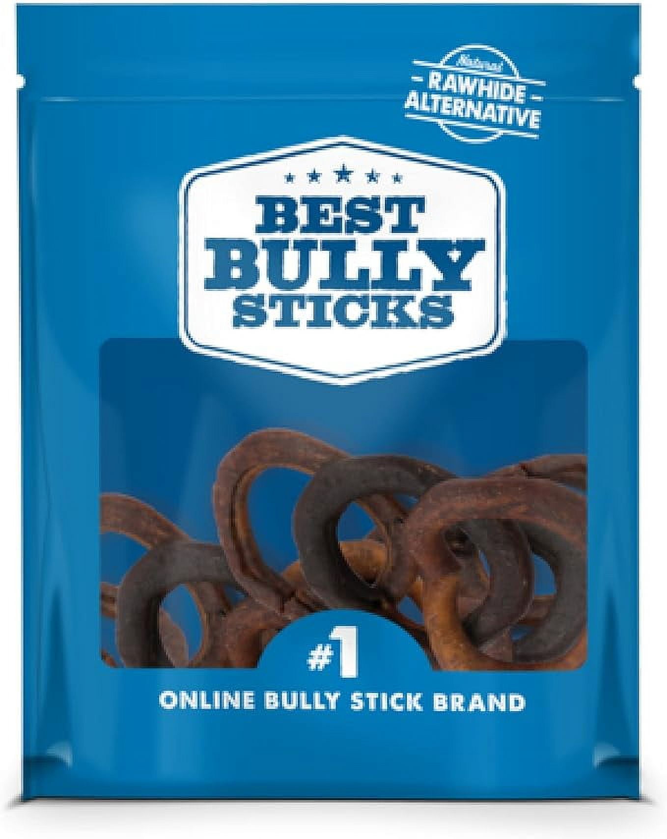 Best Bully Sticks All Natural Thick Ring Collagen Chews Highly ...