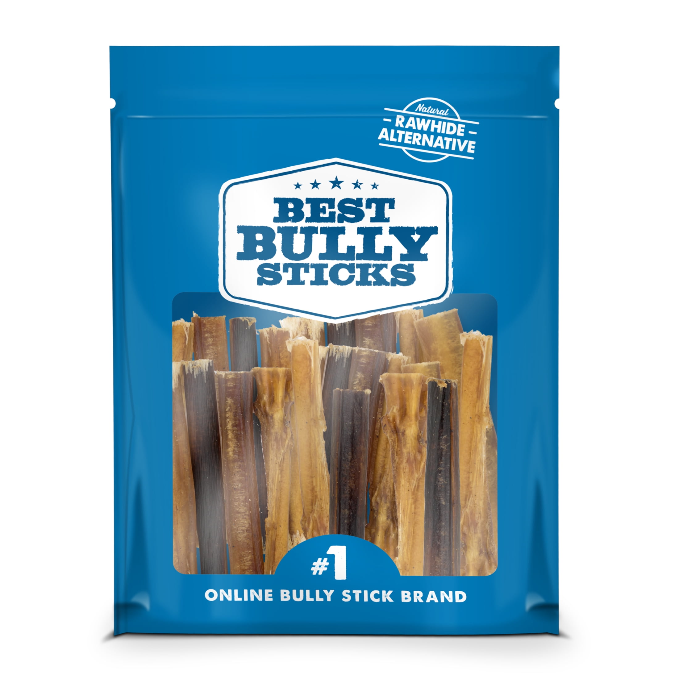 Best Bully Sticks Odorless 4-8 Inch Dog Chew Treats Natural Protein for ...