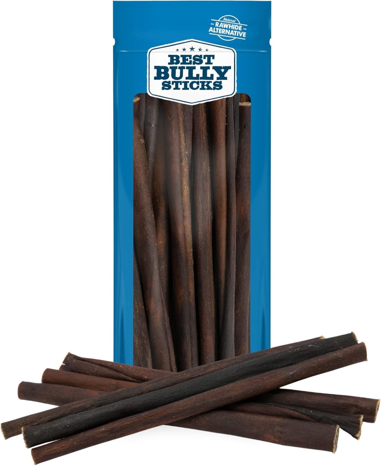 Best Bully Sticks Peanut Butter Flavored Natural Collagen Chew Sticks ...