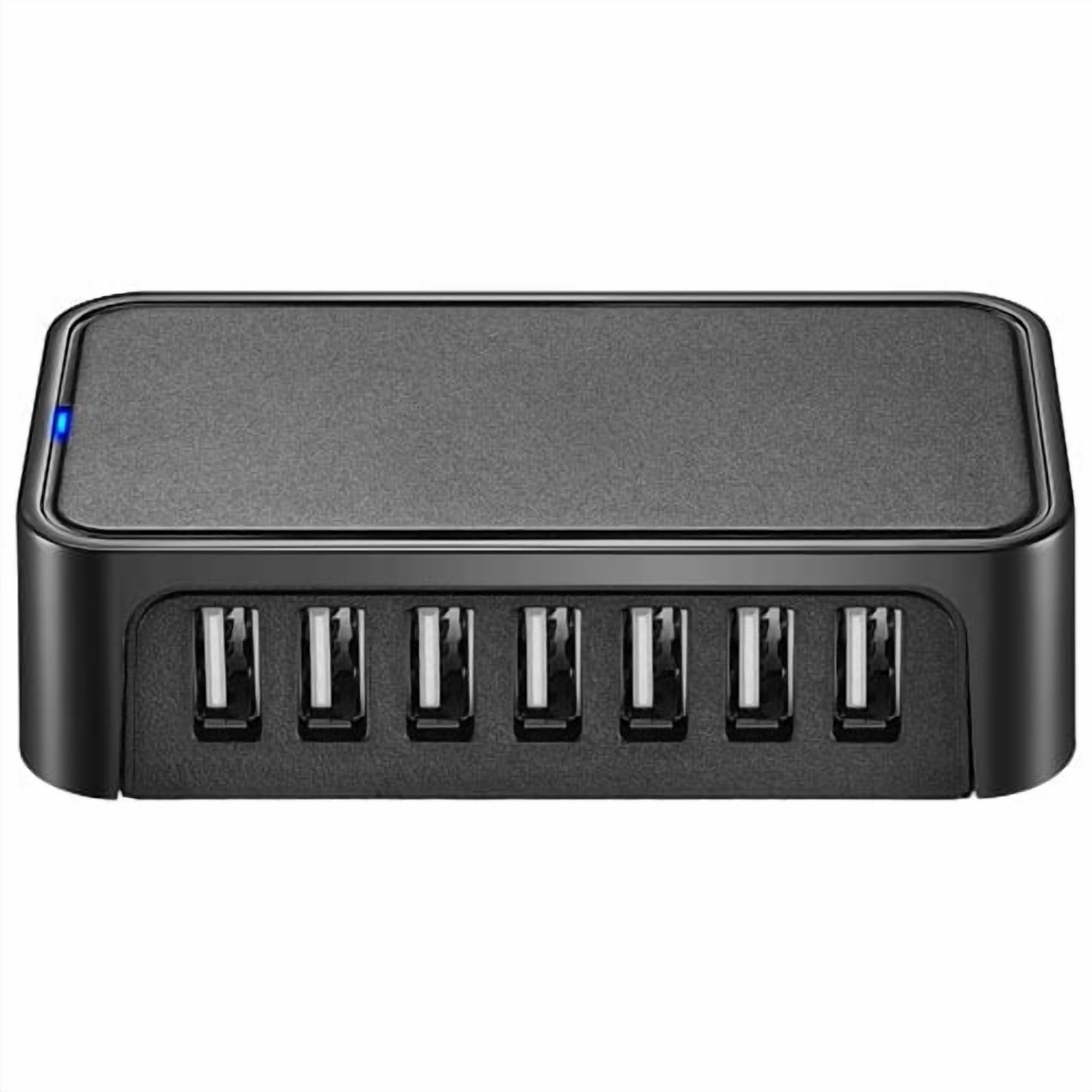 Best Buy Essentials 7-Port USB 2.0 Hub (BE-PH2A7AP-C) – Multi USB-A ...