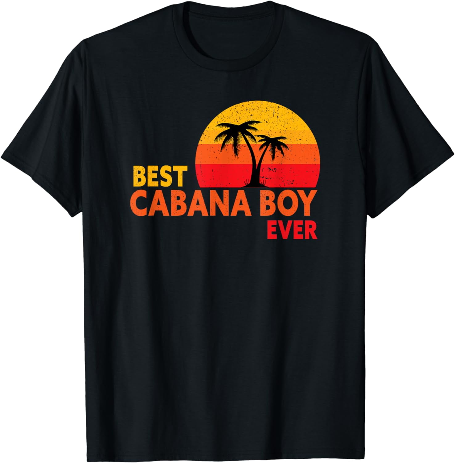 Best Cabana Boy Ever Tee Pool Party Bartender summer Vintage T-Shirt ...