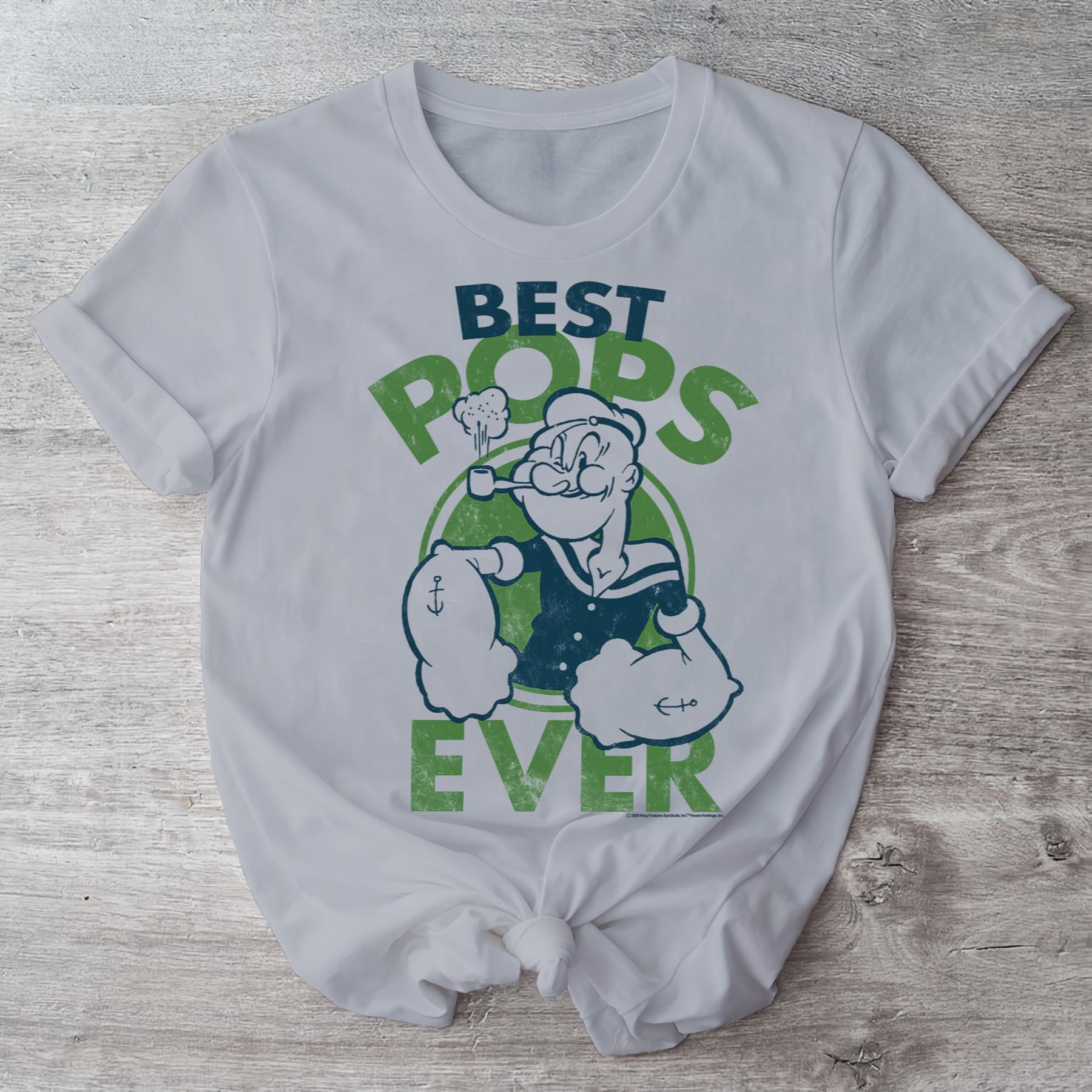 Best Cartoon Pops Ever Graphic Shirt, Funny Animated Character Tee ...