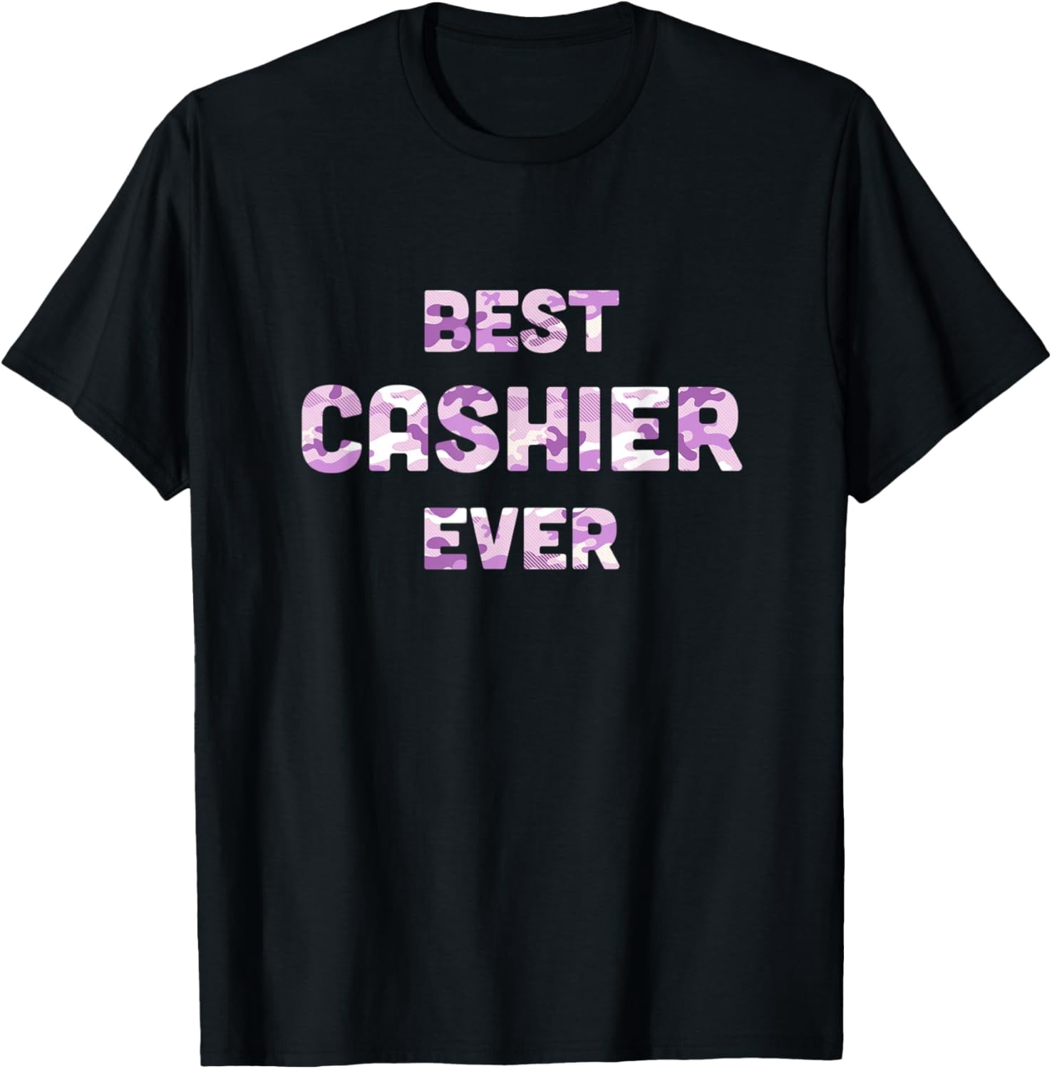 Best Cashier Ever Camo T-ShirtBrand clothing, men and women can wear ...