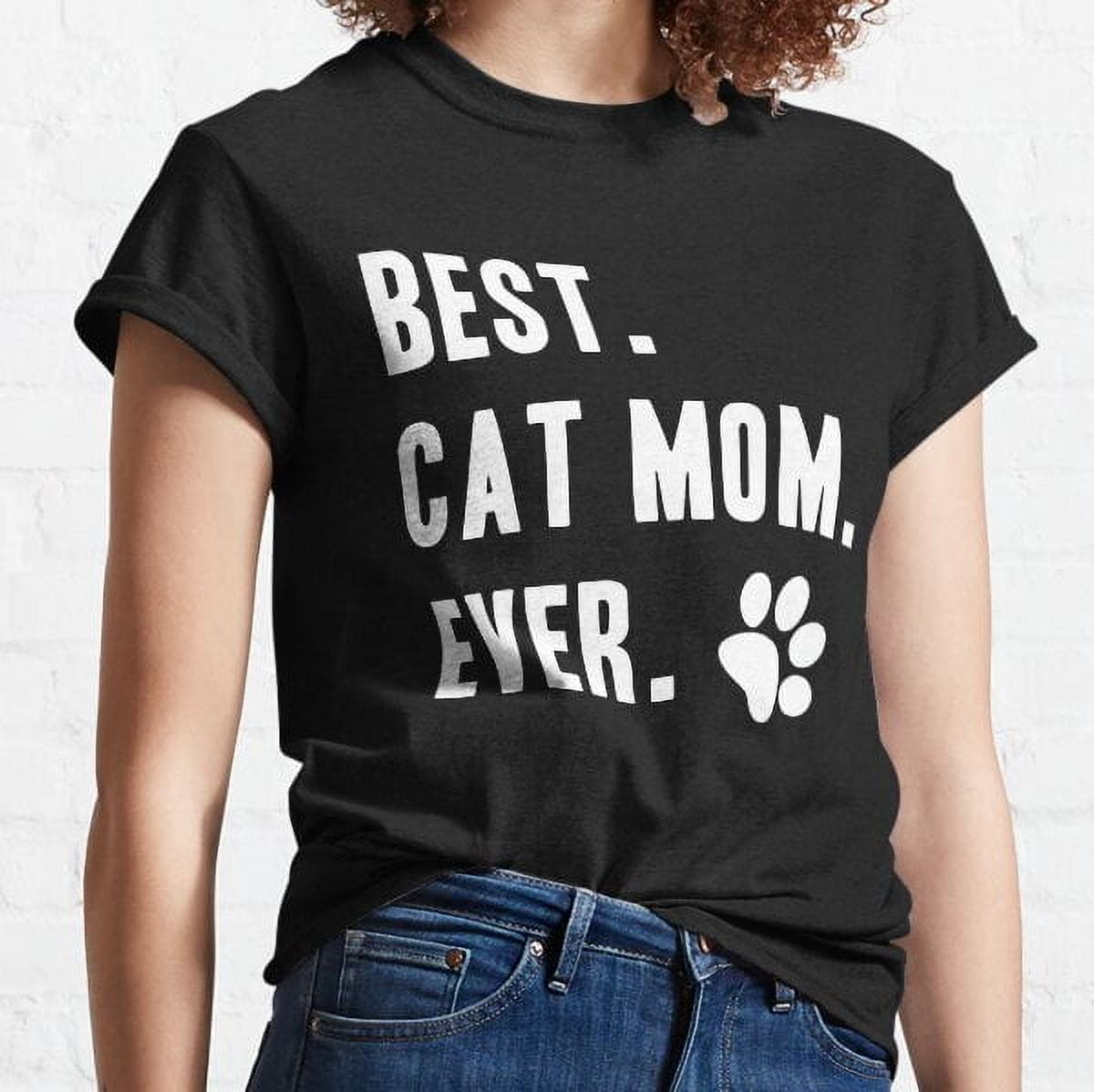 Best Cat Mom Ever Cat Paw Certified Catified Baseball Hat Cap Men Women ...