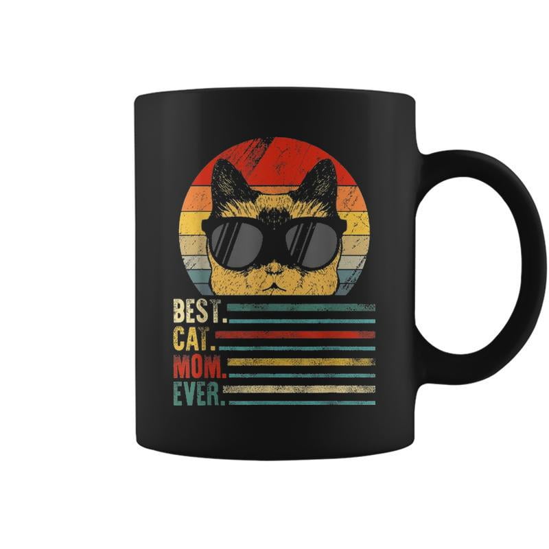 Best Cat Mom Ever Fist Bump Mothers Day Gift Women Coffee Mugs ...