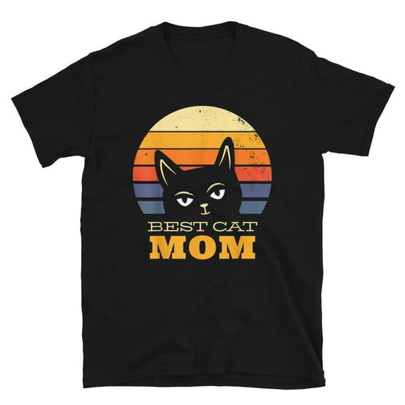 Best Cat Mom Retro Cute Funny Clever Cat Mom Cat Lovers Pet Lovers Gift ...