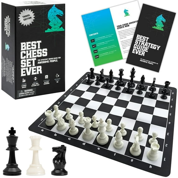 Professional Tournament Chess Set - Best Chess Ever, 1x Lite Portable ...