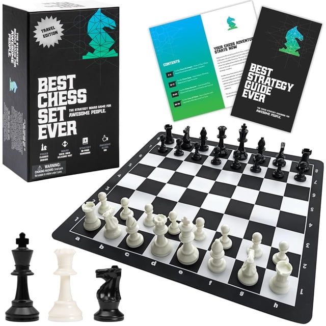 Professional Tournament Chess Set - Best Chess Ever, 1x Lite Portable ...