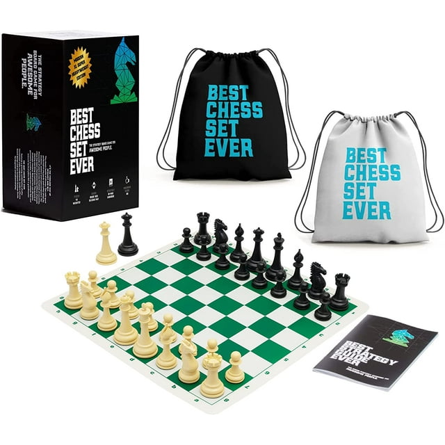Best Chess Set Ever-Professional Tournament Large Game, Quadruple ...