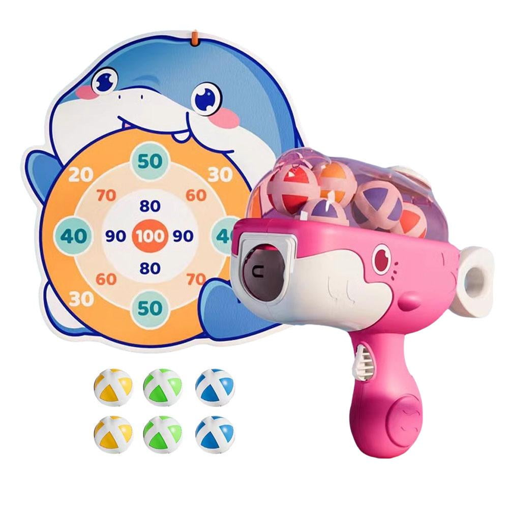 Best-Children's Whale-themed Sticky Ball Shooting Toy Target Practice ...