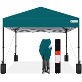 Best Choice Products 10'x10' Easy Setup Canopy, UV-Resistant, Rolling ...