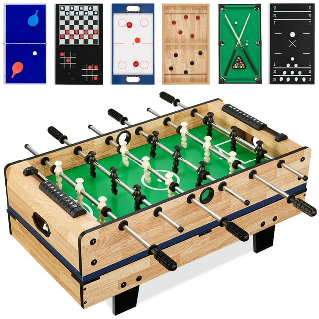 Best Choice 11-in-1 Kids Game Set w/ Ping Pong, Foosball, Air Hockey ...