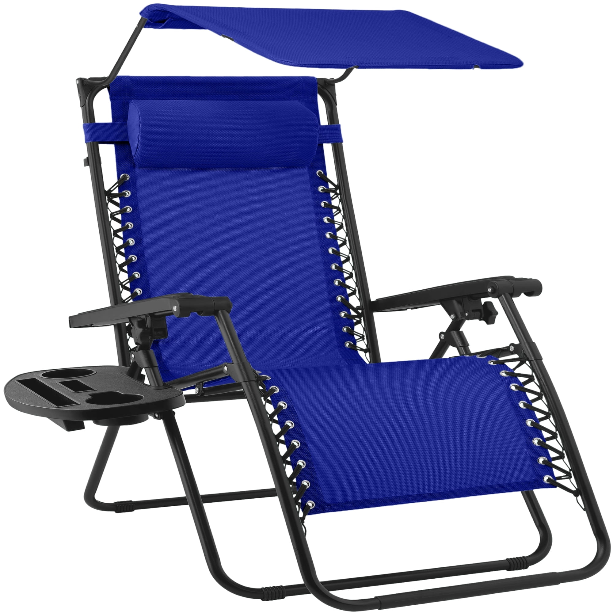 Best Choice Products 30" Extra Wide Folding Zero Gravity Patio Lounge ...