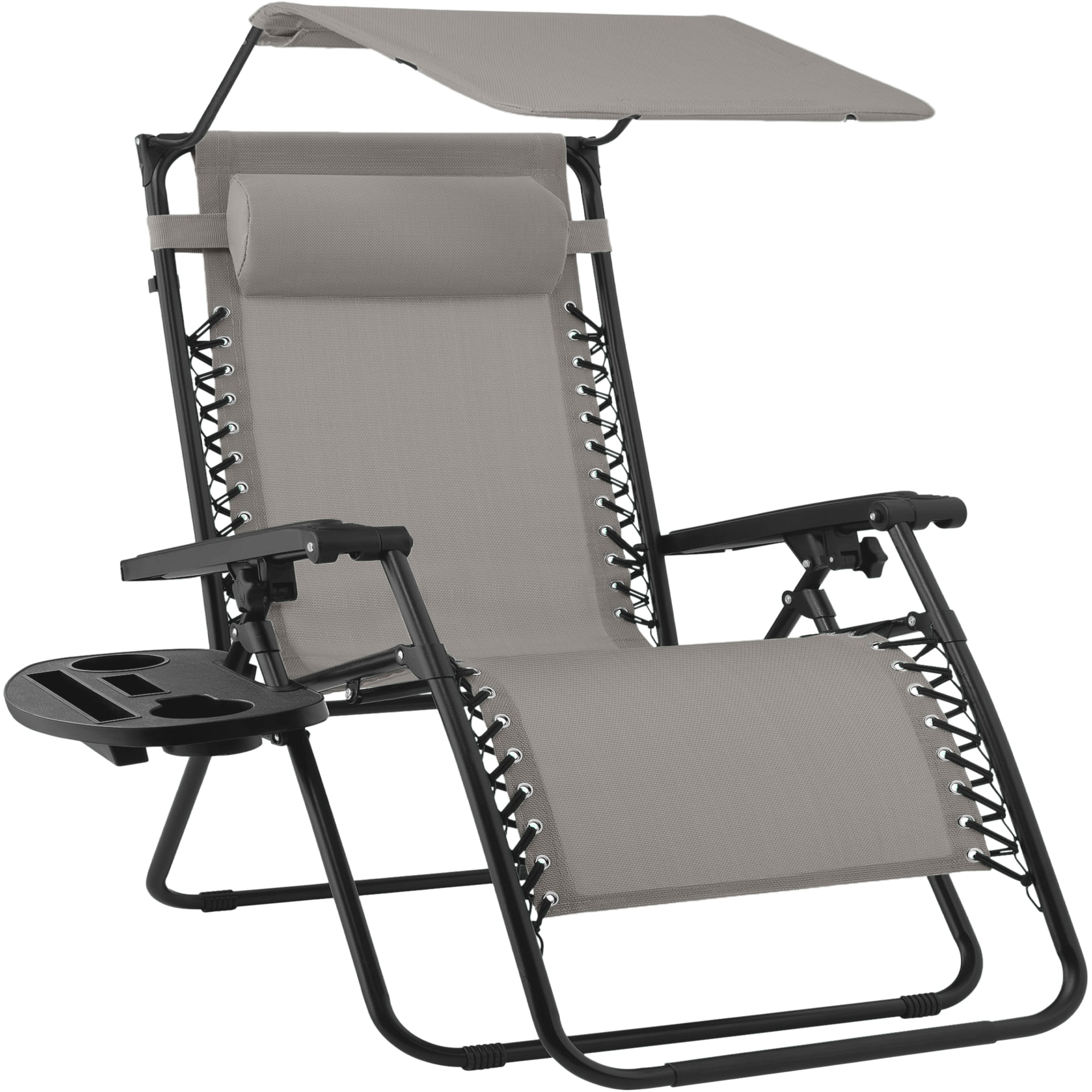 Best Choice Products 30" Extra Wide Folding Zero Gravity Patio Lounge ...