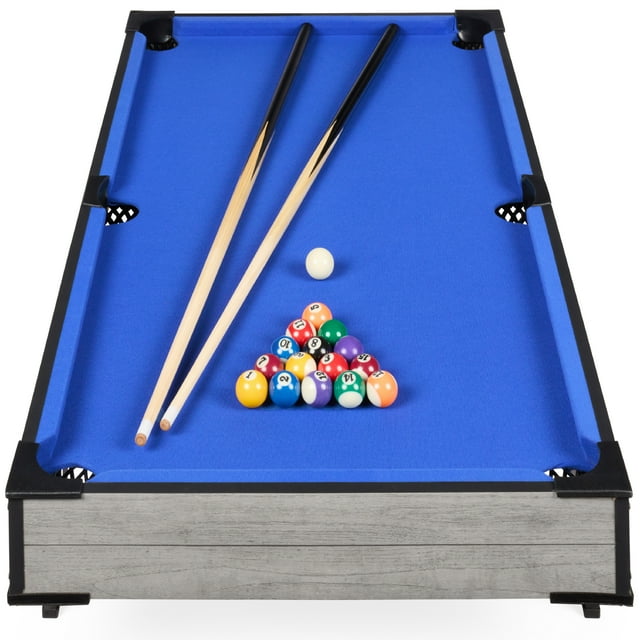 Best Choice Products 40in Tabletop Billiard Table, Pool Game Table w/ 2 ...