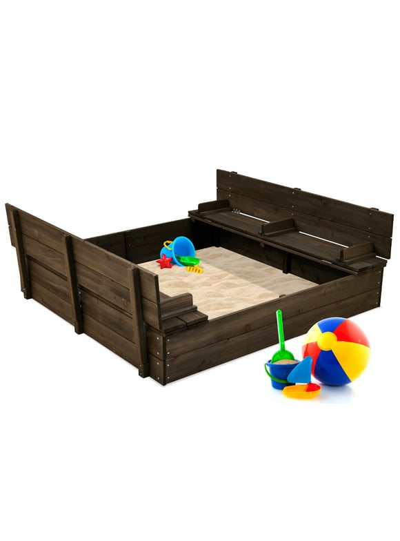 Wooden Sandboxes in @ Manual Shelves - Toys - Walmart.com