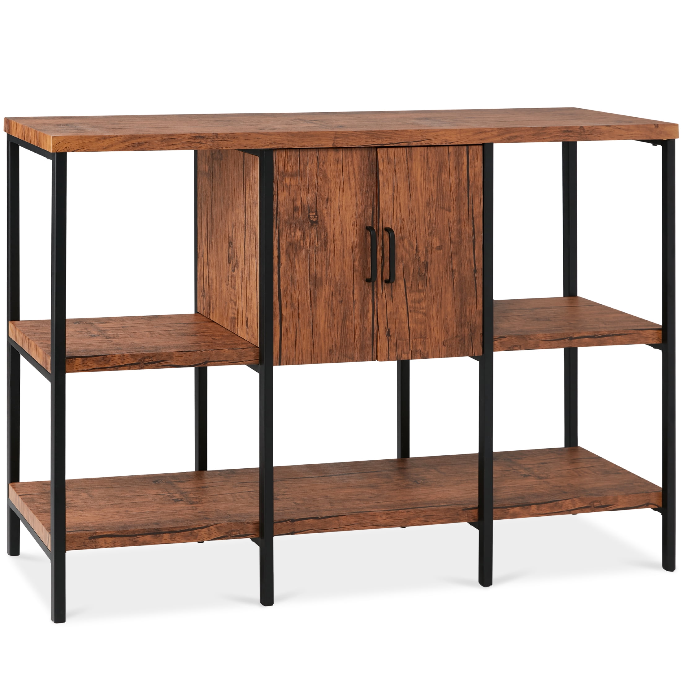 Best Choice Products 55in 3-Tier Storage Shelves Console Table, Accent ...