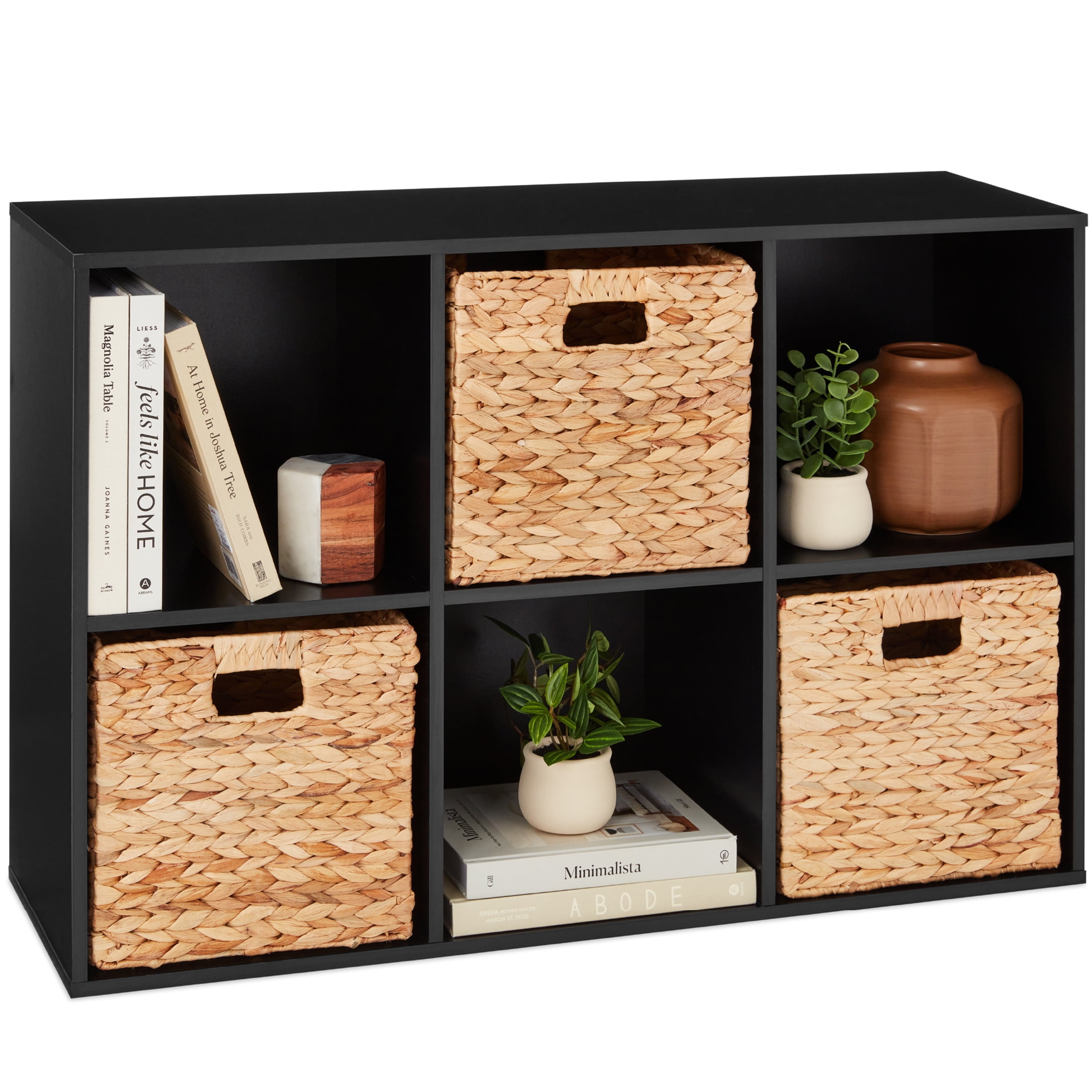 Best Choice Products 6-Cube Bookcase Unit, Display Storage System ...