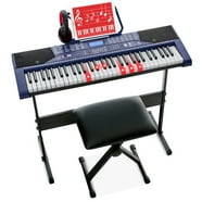 Casio LK-265 61-Key Lighted Portable Touch Sensitive Keyboard with Power Supply - Walmart.com