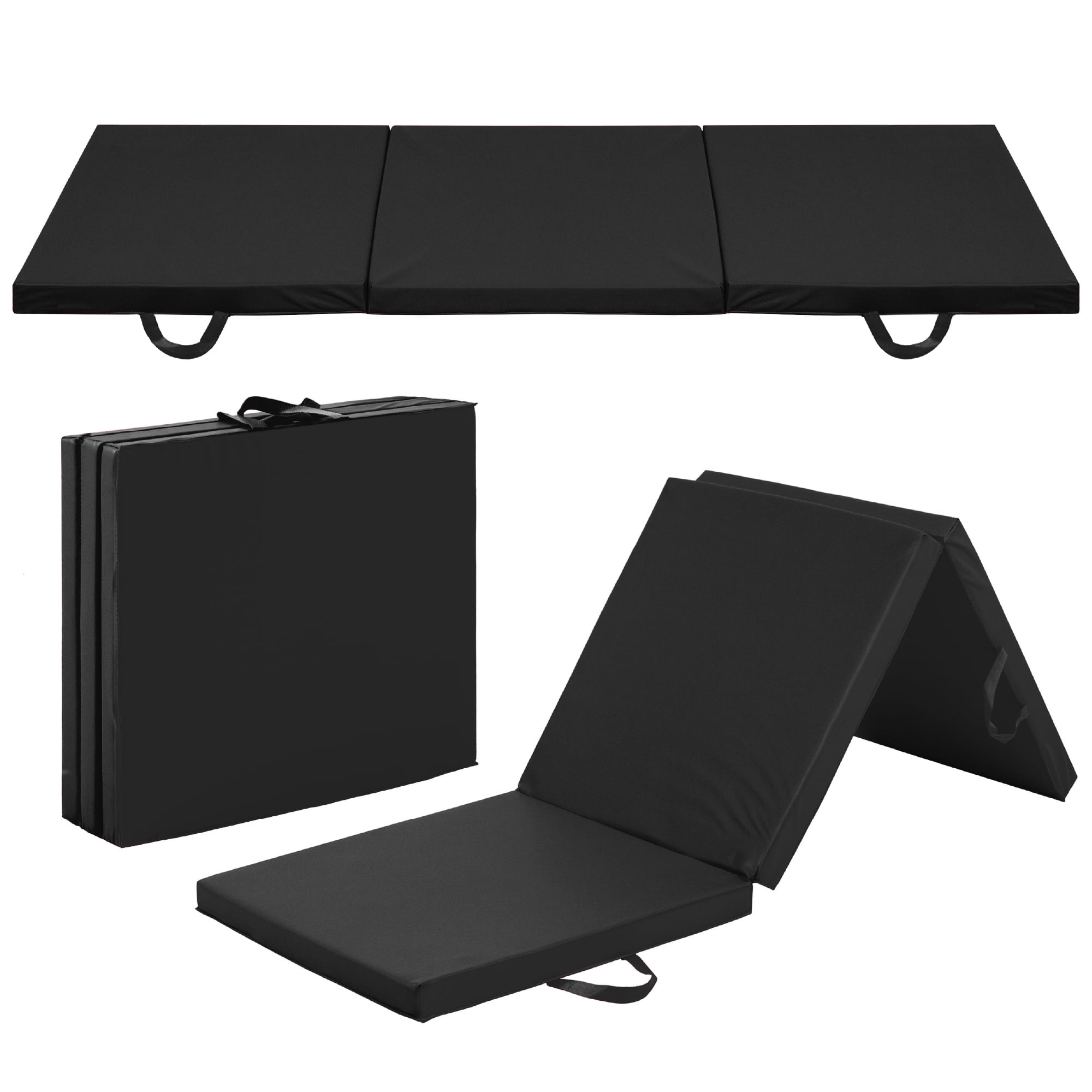 Best Choice Products 6x2ft Tri-Fold Foam Exercise Gym Floor Mat for ...