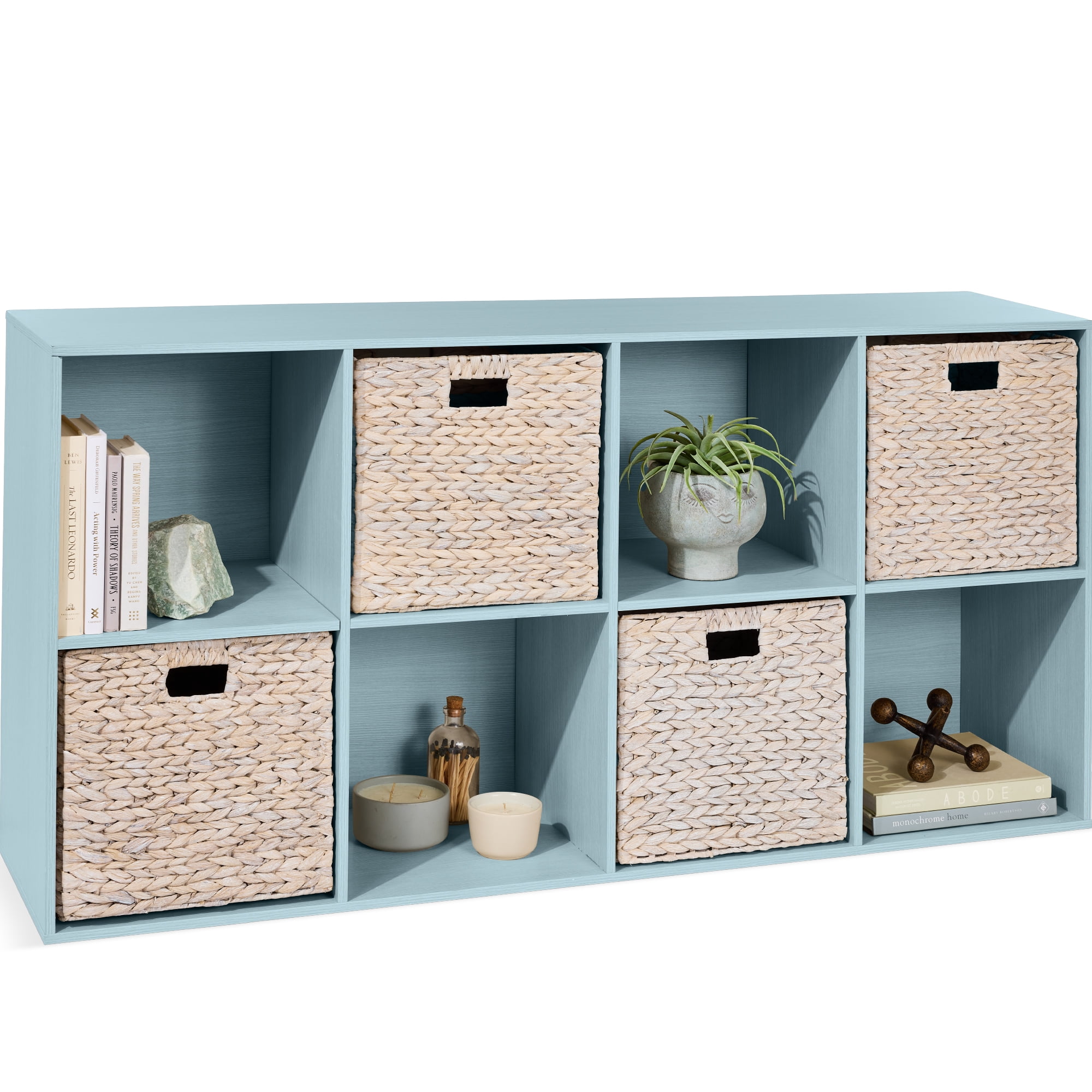Best Choice Products 8-Cube Bookshelf, 11in Display Storage System ...