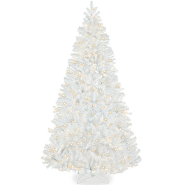 Best Choice Products Artificial Christmas Tree, 7.5ft Premium Pre-Lit ...