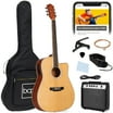 Kona Acoustic Guitar Starter Pack for Beginners with Learn to Play ...
