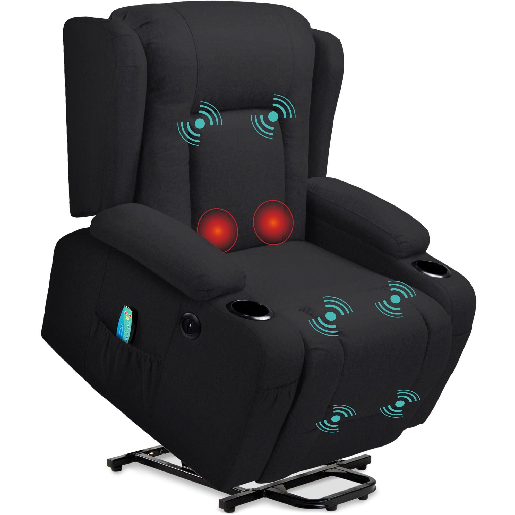 Best Choice Electric Power Lift Recliner with Massage, Heat, USB Port ...