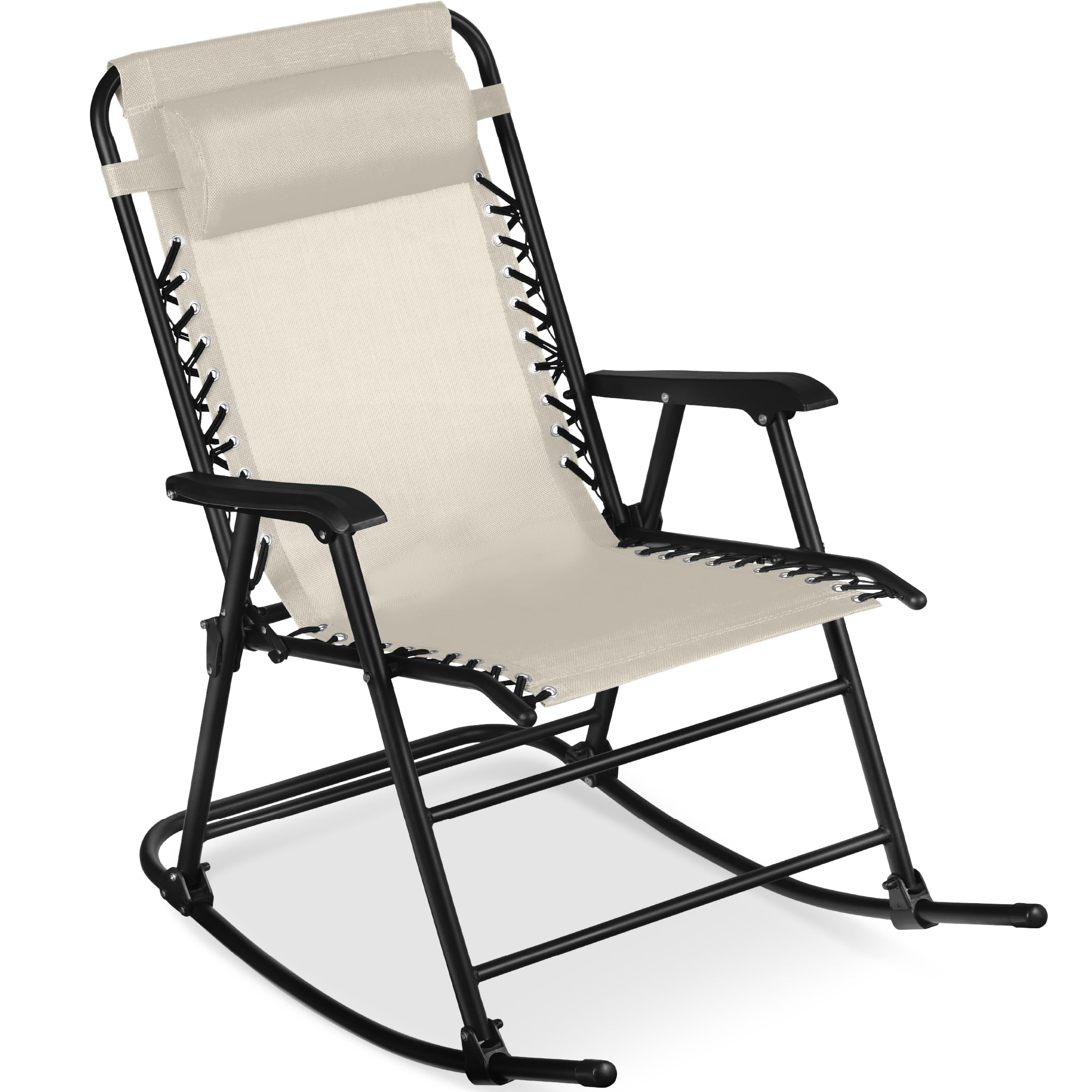 Best Choice Products Folding Outdoor Zero Gravity Rocking Lounge Chair ...