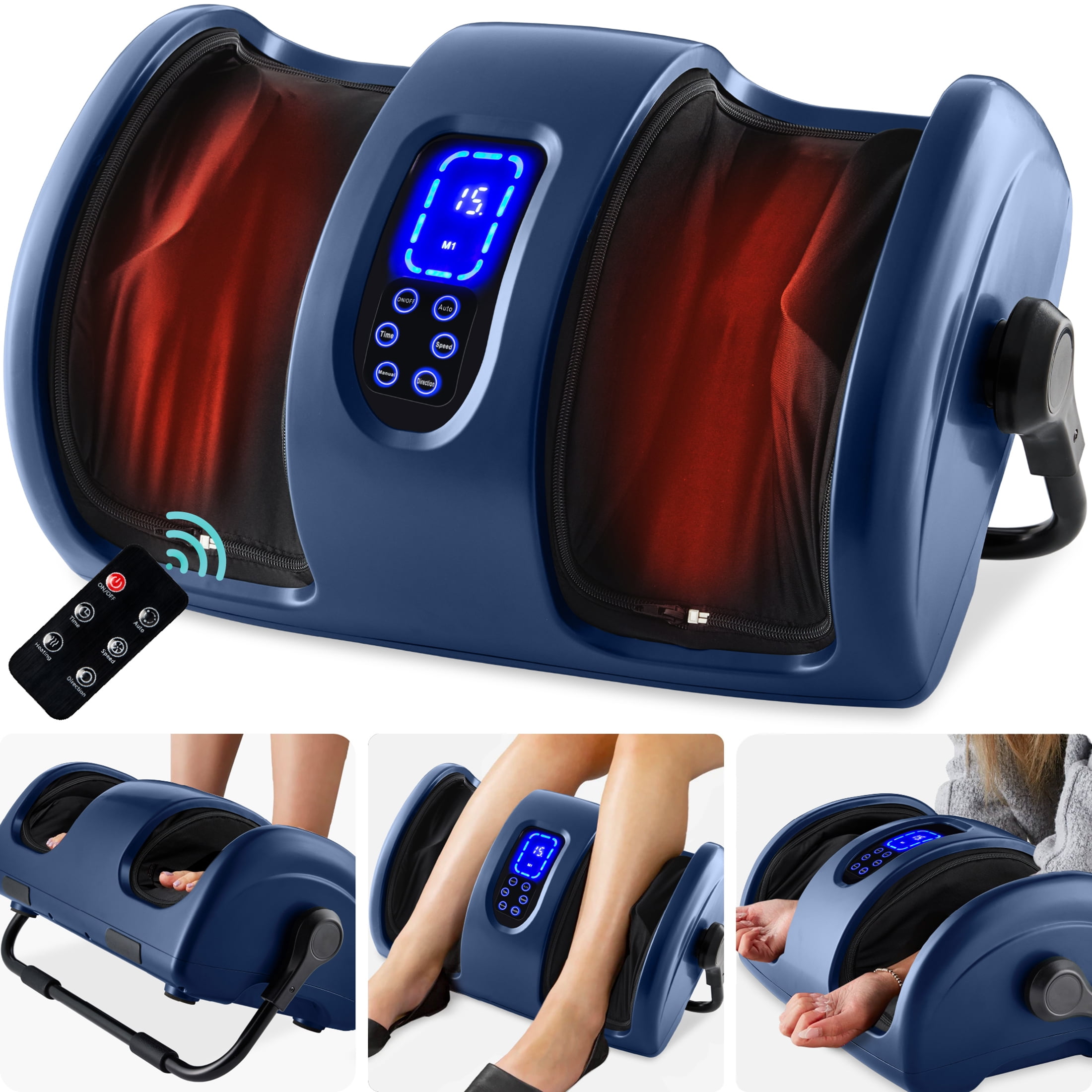 Best Choice Products Foot Massager Machine, Therapeutic Reflexology ...