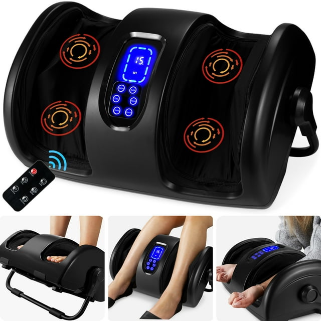 Best Choice Products Foot Massager Machine, Therapeutic Reflexology ...