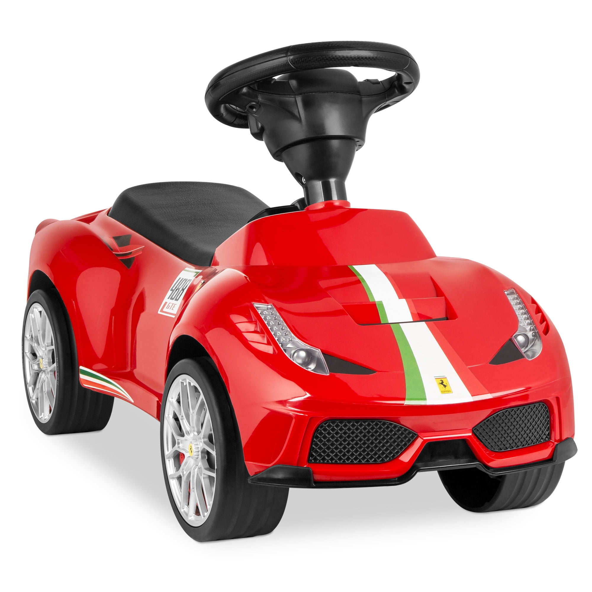 Best Choice Products Kids Licensed Ferrari 458 Sports Car Ride On Push ...