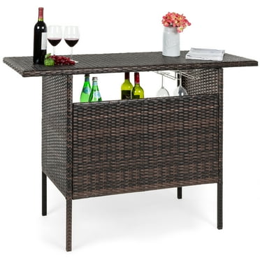 Best Choice Portable Pop-Up Bar Table, Indoor/Outdoor, Party, Picnic ...