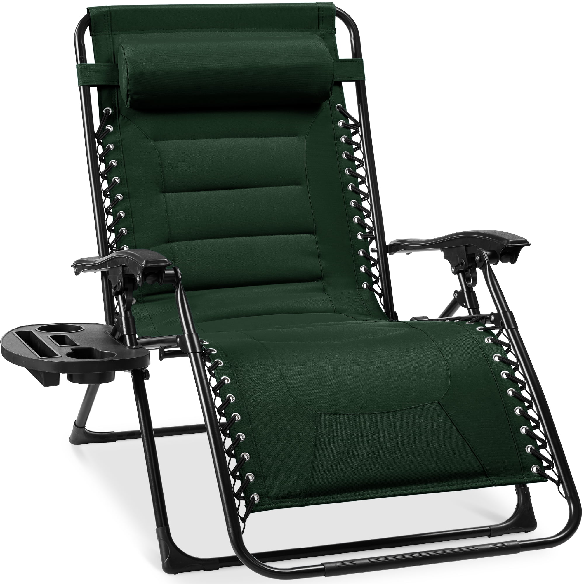Best Choice Products Oversized Padded Zero Gravity Chair, Folding ...
