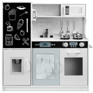 Children's Metal and Plastic Play Shopping Cart- Toddler's Toy Grocery ...