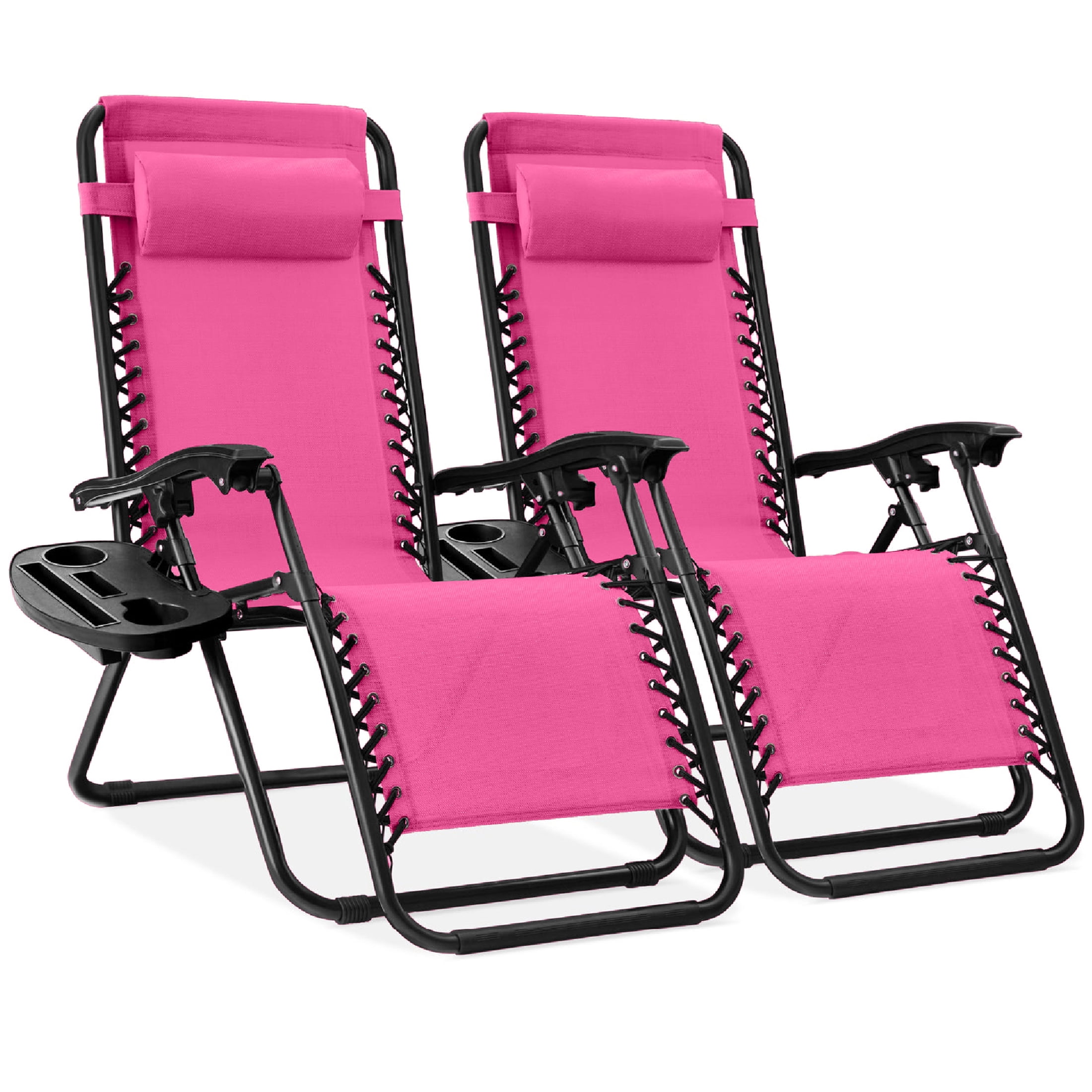 Best Choice Products Set of 2 Zero Gravity Lounge Chair Recliners for ...