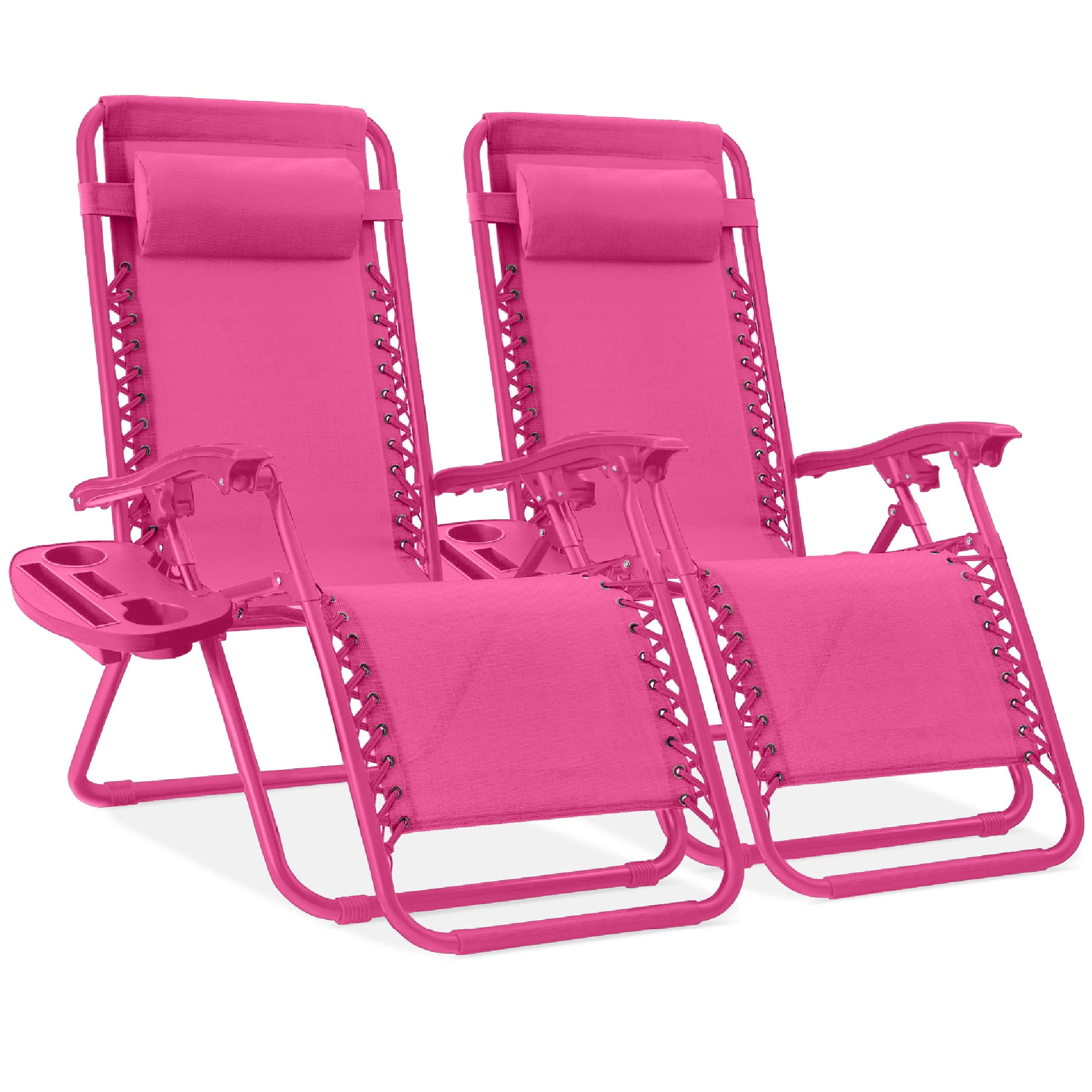 Best Choice Products Set of 2 Zero Gravity Lounge Chair Recliners for ...
