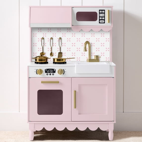 Best Choice Products Toddler Kitchen Playset - Wooden Kids Pretend Play ...