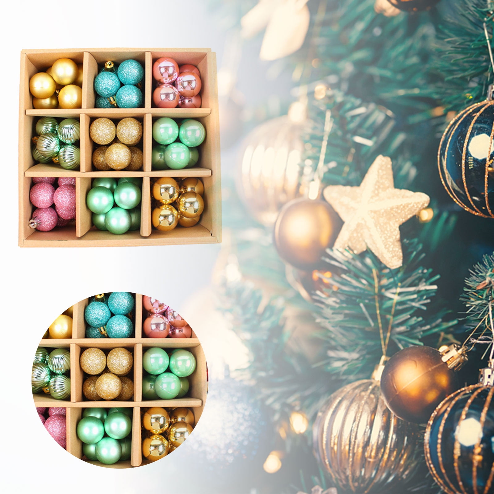 Best Christmas Gifts 2023 Colorful Christmas Hanging Balls - Christmas ...