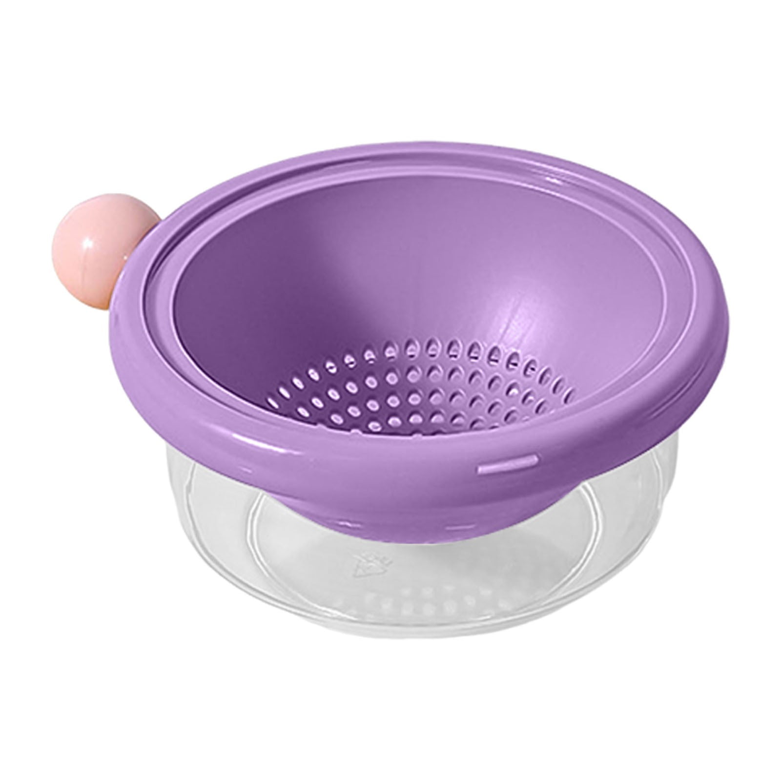 Best Clearance! Food Drainer Purple (Large), Food Drain Multifunctional ...